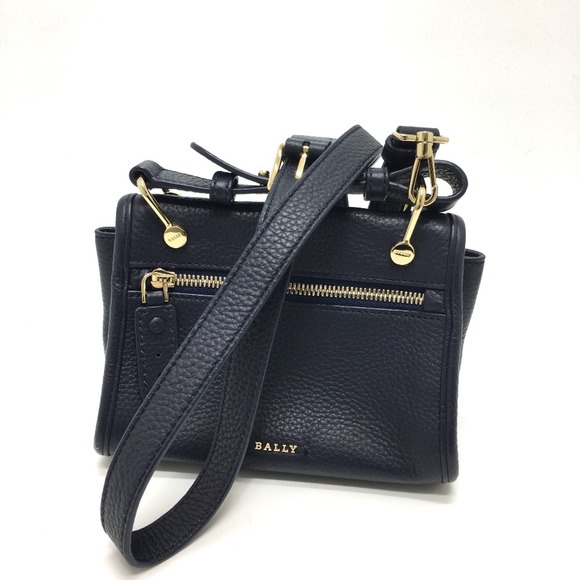 Bally | Bags | Barry Logo Bag 2way Shoulder Bag Navy | Poshmark